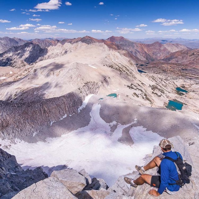 View from Mount Conness, Yosemite • James Kaiser
